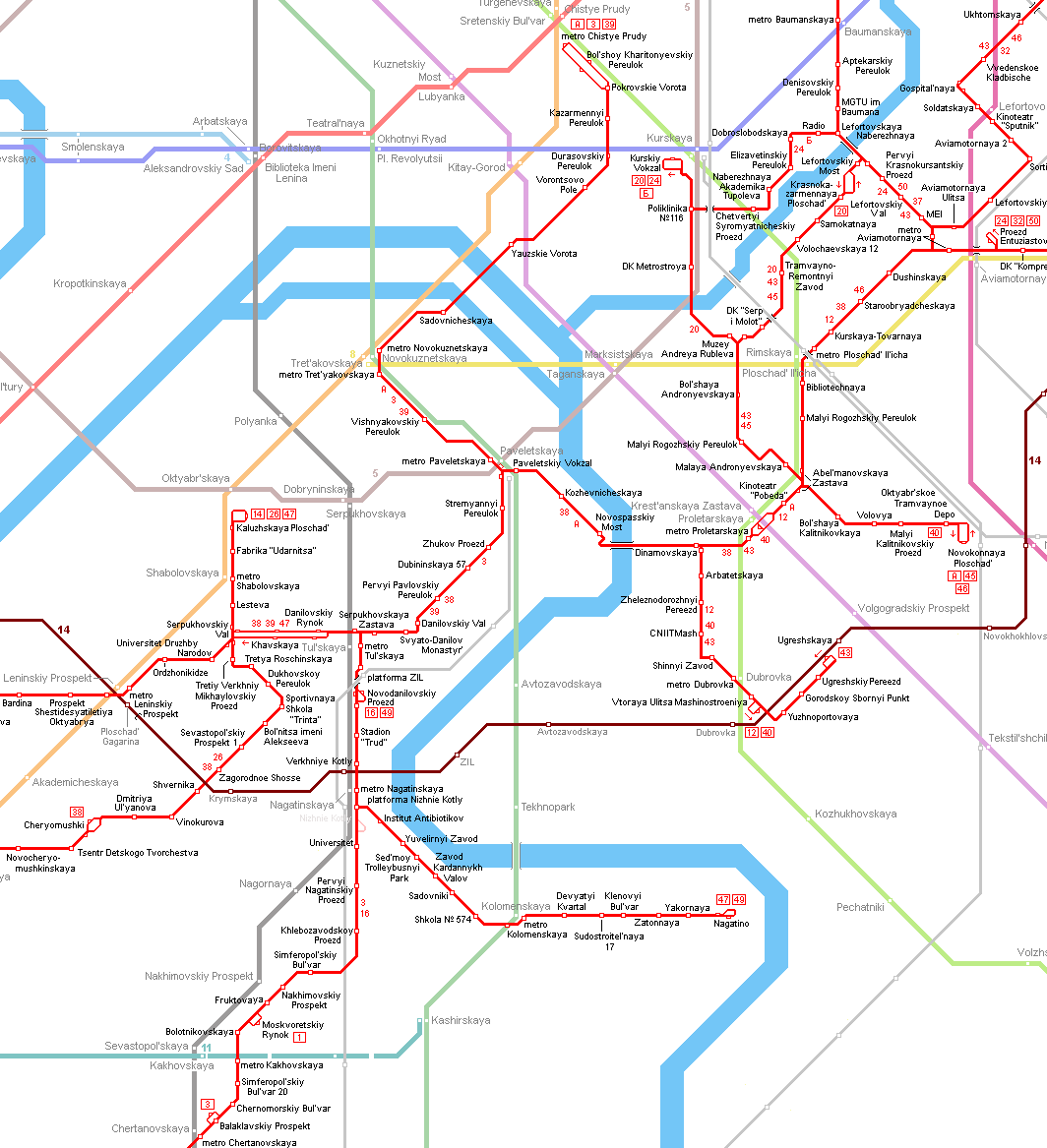UrbanRail.Net > Europe > Russia> Moscow Tram